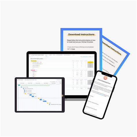 Clickup Workflow Mapping Template Etsy