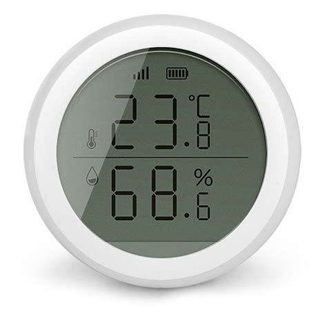 Tuya Zigbee Temperature And Humidity Sensor With LCD Screen Display Walmart Canada