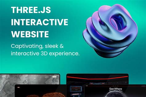 Create 3d Interactive Website With Three Js R3f Gsap Scrolling