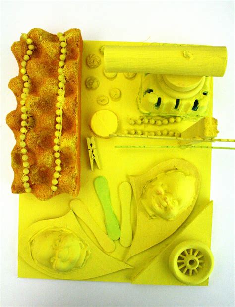 Monument Valley Regional Middle School Art Class Assemblage Art