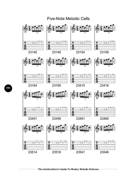 Melodic Patterns