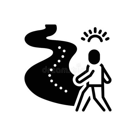 Pedestrian Path Icon Stock Illustrations 1299 Pedestrian Path Icon