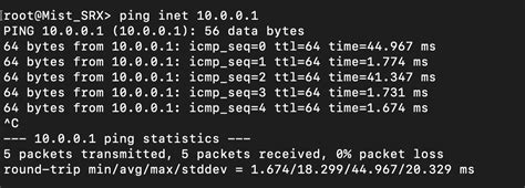 Troubleshooting Gateways SRX Mist