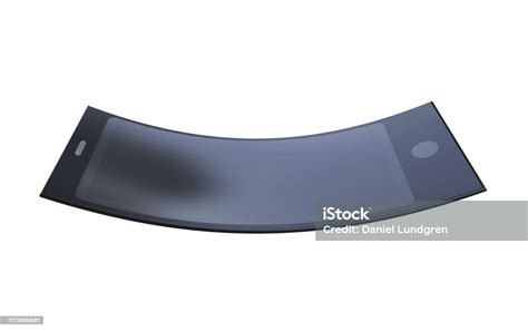 흰색 배경 3d 그림에 격리 현대 유연한 휴대 전화 3차원 형태에 대한 스톡 사진 및 기타 이미지 3차원 형태 곡선 공란 Istock