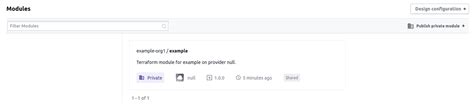 Using Providers And Modules Private Module Registry Terraform Enterprise Terraform