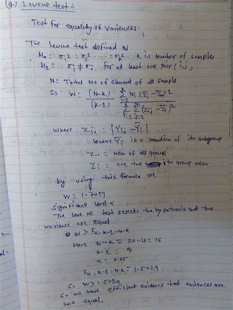 Solved Using Either The Results Of The Levenes Test Or The Chegg Com