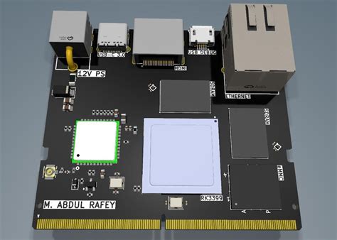 Mohammad Abdul Rafey 🇵🇸 On Linkedin Kicad Pcb Design Connector Sodimm Mxm Module Som