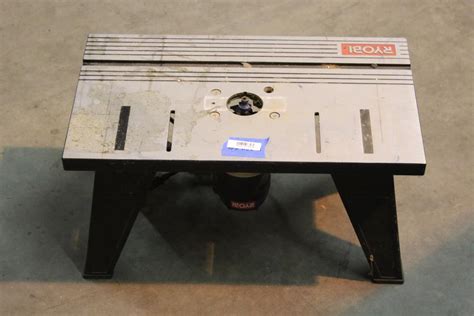 Ryobi R163 Router And Ryobi Rt101 Router Table Property Room