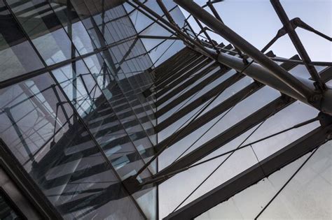 Premium Photo Partial Transformation Of Modern Business Buildings