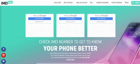 Cara Melacak Ponsel Dengan Nomor Imei Secara Online Pelacak Imei
