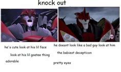 Knockout Tfp Transformers Memes Transformers Cybertron Transformers