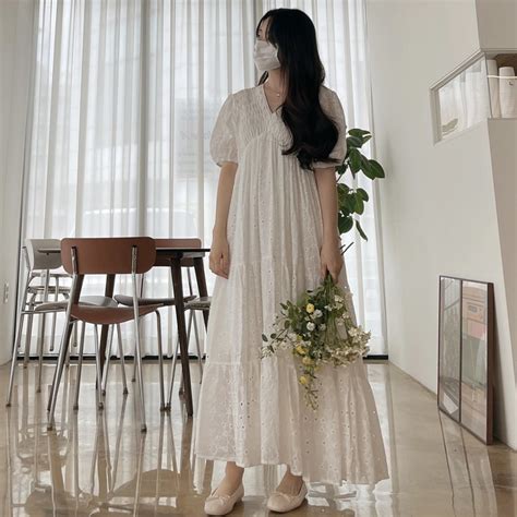 딥v펀칭레이스원피스 블랙아이 제이린