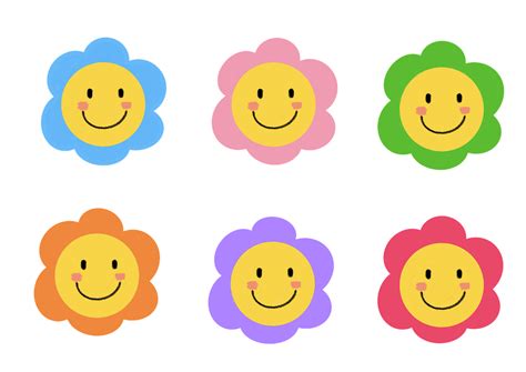 ดอกไม้ ยิ้ม การ์ตูน ภาพฟรีบน Pixabay