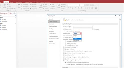 How To Create A Main Menu In Access Using VBA