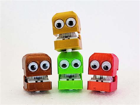Robot Head Fidget Switch Fidget Key Stim Toy Fidget Toy Etsy