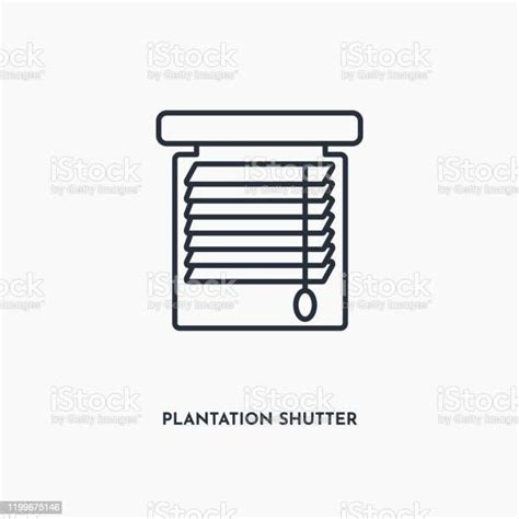 농장 셔터 윤곽선 아이콘입니다 간단한 선형 요소 그림입니다 흰색 배경에 고립 된 라인 농장 셔터 아이콘입니다 얇은 스트로크