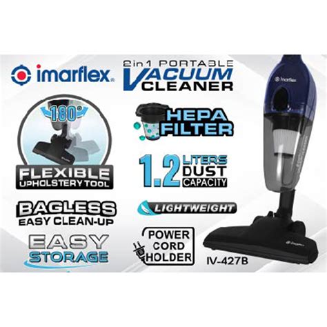 Imarflex Bagless Vacuum Cleaner Iv 427b Imarflex