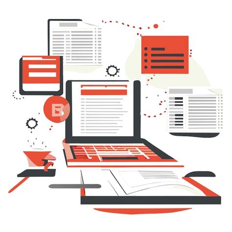 Premium Vector Documenting Complex Processes Vector Illustration Flat 2