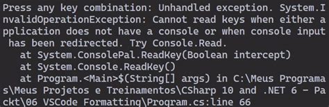Why Console ReadLine Works When Typing Clear And Then Typing