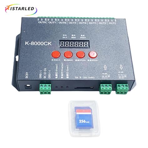 K 8000ck Sd Card Rgb Pixel Led Controller