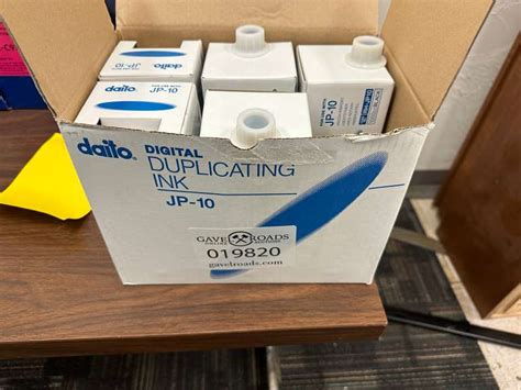 Black Jp 10 Duplicating Ink Vhs Tapes And Floppy Disks Gavel Roads