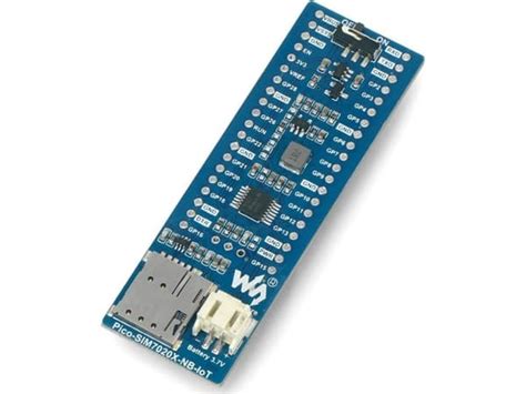 Waveshare Nb Iot Gsm Sim7020e Kommunikasjonsmodul For Raspberry Pi Pico Waveshare 19622 Cdon