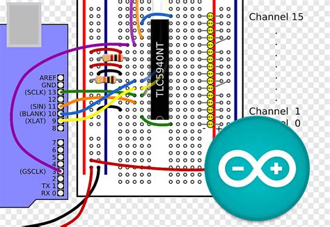 arduino 펄스 폭 변조 집적 회로 및 칩 발광 다이오드 전자 제품 arduino 로고 각도 전자 제품 png pngegg