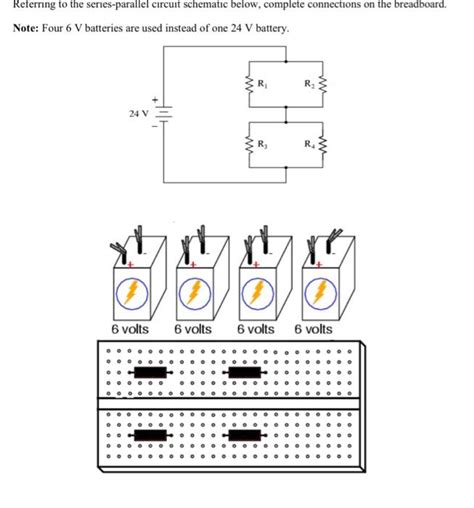 Series Parallel Circuit Breadboard
