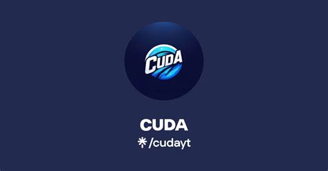 Cuda Twitter Instagram Tiktok Linktree