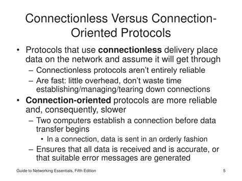 Ppt Guide To Networking Essentials Fifth Edition Powerpoint Presentation Id 764467