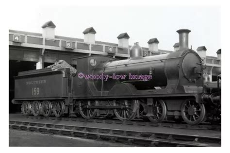 Pu1894 Railway Engine No159 Class L11 At Exmouth Junction Shed