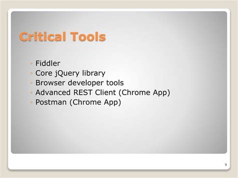 Introduction To SharePoint 2013 REST API PPT