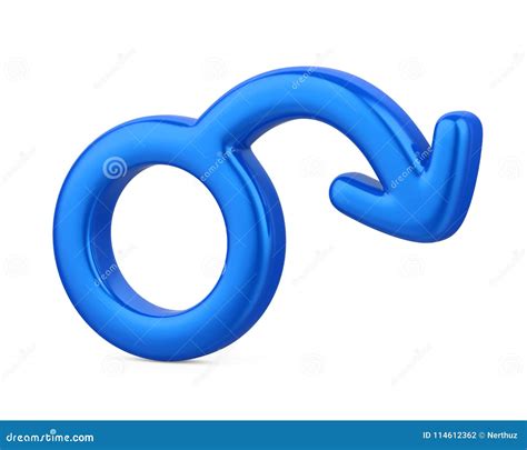 Erectile Dysfunction Male Symbol Isolated Stock Illustration
