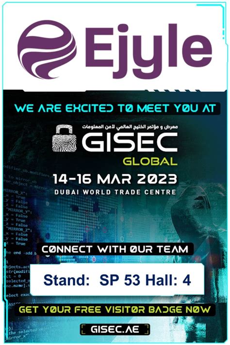 ejyle on linkedin gisec gisec2023 ejyle cybersecurity infosec informationsecurity grc…