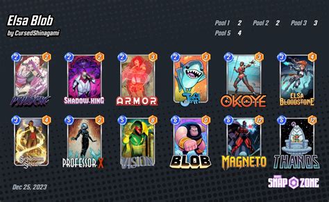 Elsa Blob Decks Marvel Snap Zone