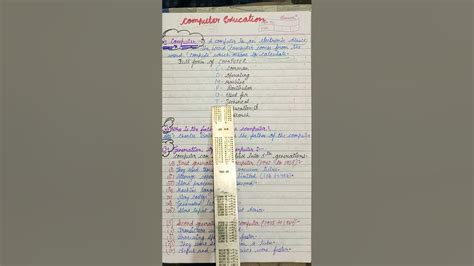 Computer Knowledge Educational Computer Compilation Computerscience