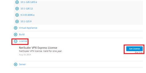 Citrix Netscaler VPX Express Free License Key NAT OVERLOAD