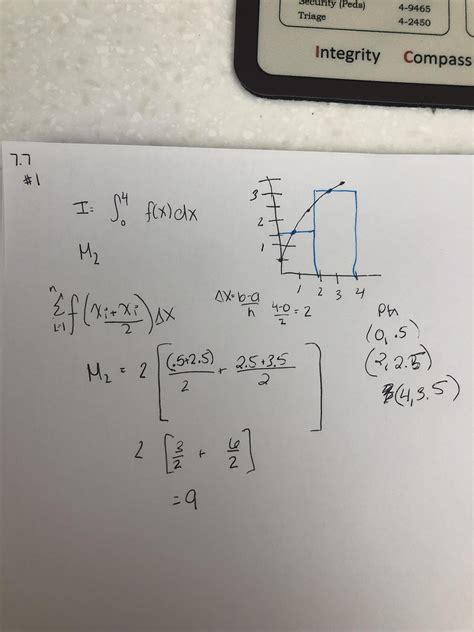 Midpoint Riemann Sum Calculus
