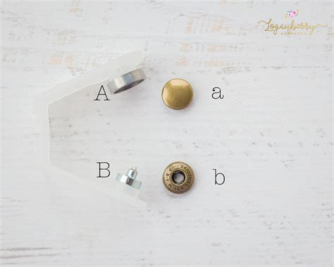 How To Install Snap Buttons Loganberry Handmade