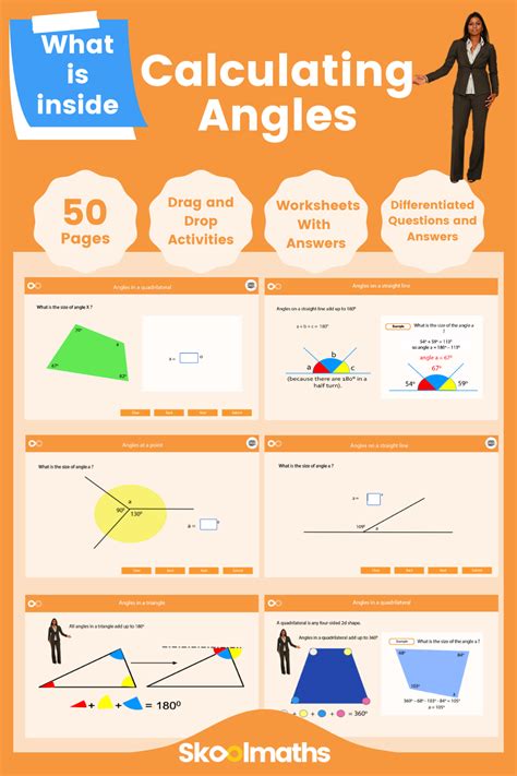 Calculating Angles Key Stage 3 Interactive Maths Lesson And