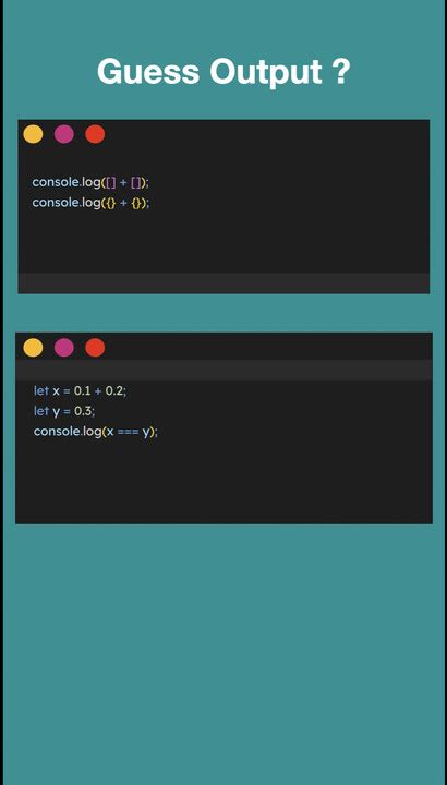 Somveer Kumar On Linkedin Guess What Will Be The Output Consolelog