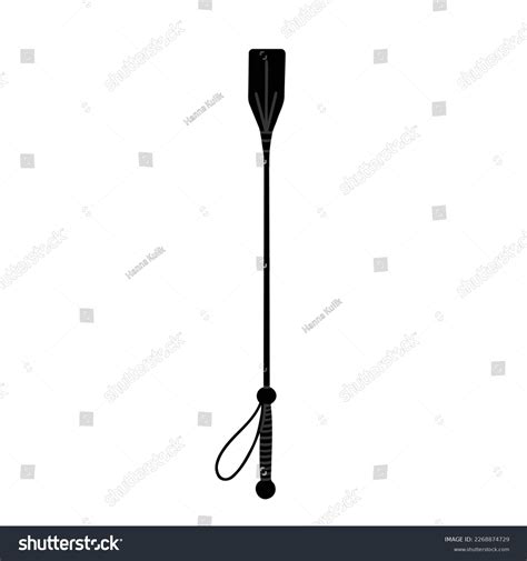 Horse Whip Sex Toy Vector Illustration Stock Vector Royalty Free