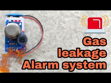 lpg gas leakage detector using mq2 sensor and controller 60 off