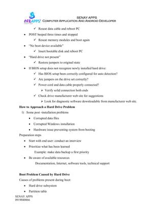 Computer Hardware Software Lab Manual PDF