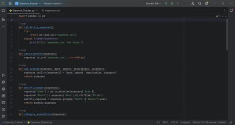 Video Karthikeya Goud Nagelli On Linkedin Python Expensetracker