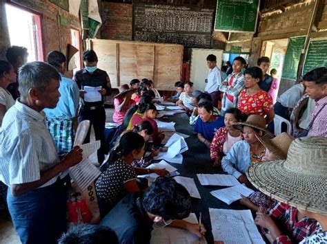 မြောင်းမြမြို့နယ်၊ ငါးရာဘိုကျေးရွာတွင် ပန်းခင်းစီမံချက်ဖြင့် နိုင