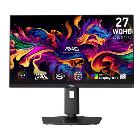 MSI 27" Монитор MAG 271QPX QD-OLED, черный купить на OZON по низкой ...