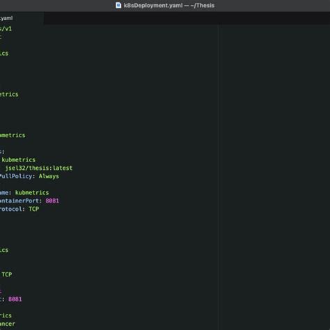 Yaml Configuration File For Kubernetes Download Scientific Diagram