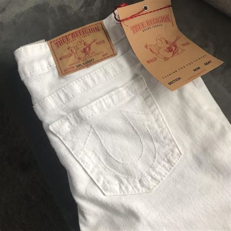 True Religion Girlsladies White Brand New Skinny Depop