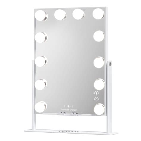 Hollywood Makeup Mirror With Tempered Glass For A Flawless You